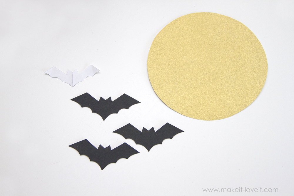 Autumn Decor: Pumpkins with Hanging and Flying Bats | Make It and Love ...